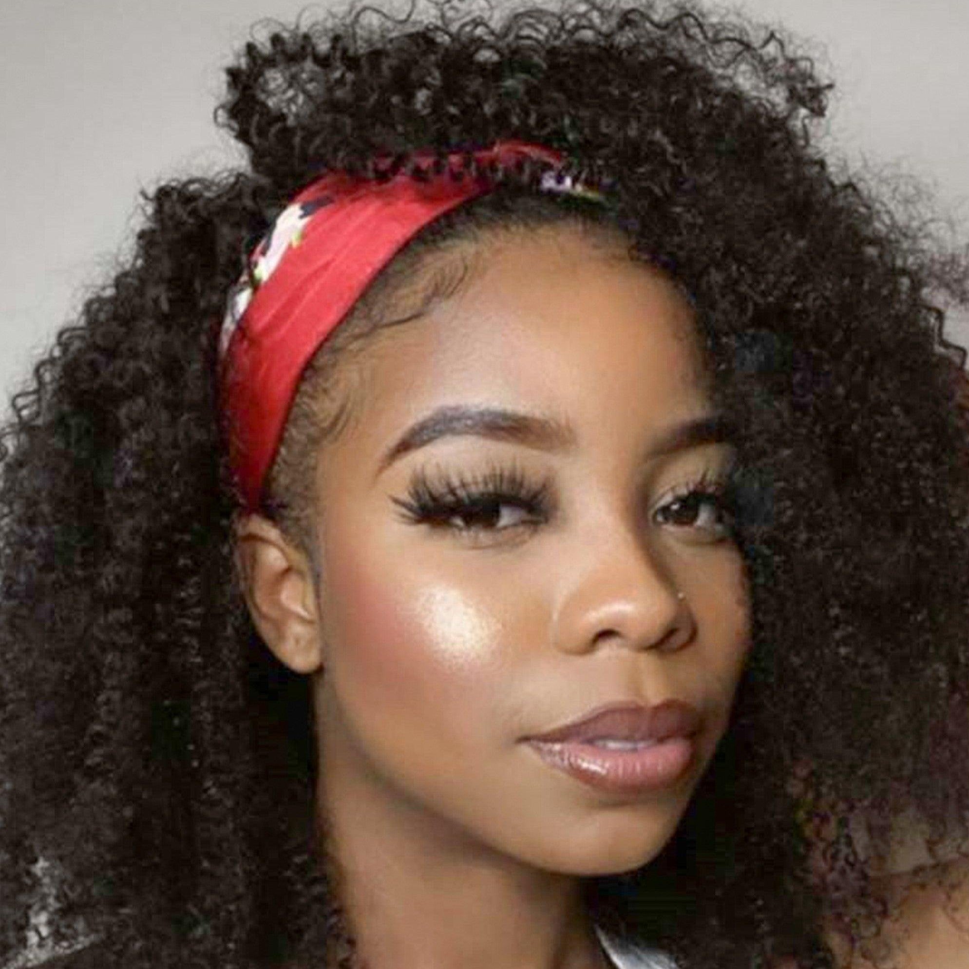 Coily Curly Headband Wig Human Hair Wigs [HW33] – myqualityhair